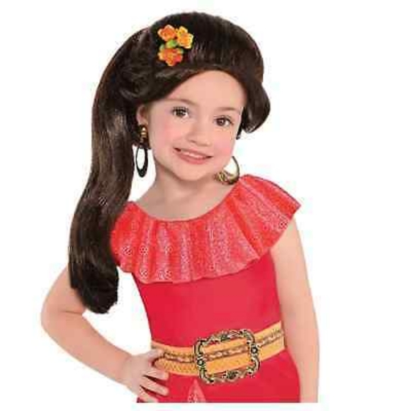Spirit | Costumes | New Disney Elena Of Avalor Child Wig Dark Brown ...